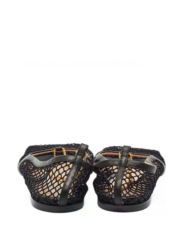 Bottega Veneta Stretch Mesh Ballet Flats