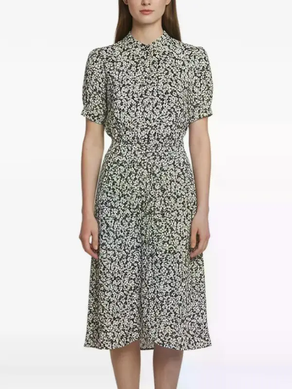 Zadig&Voltaire Floral-print Midi Dress - Neutrals