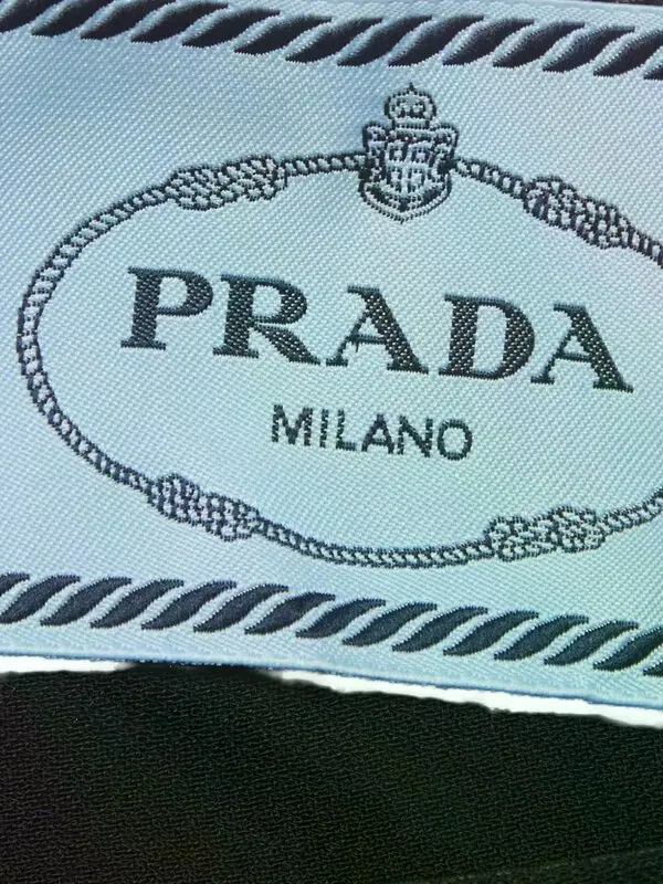 Prada Draped Front-slit Maxi Dress