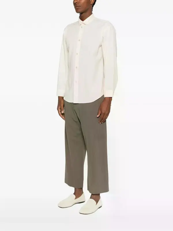 HOMME PLISSÉ ISSEY MIYAKE Button-fastening Long-sleeve Shirt