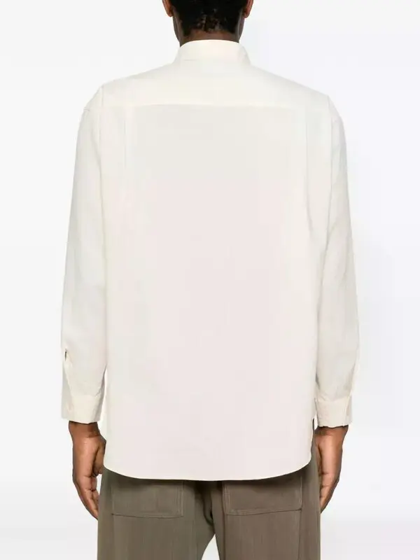HOMME PLISSÉ ISSEY MIYAKE Button-fastening Long-sleeve Shirt