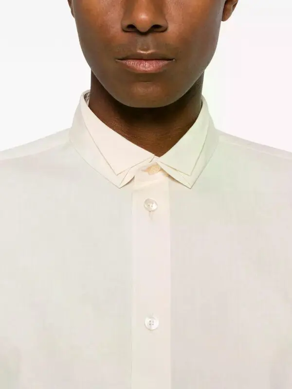 HOMME PLISSÉ ISSEY MIYAKE Button-fastening Long-sleeve Shirt