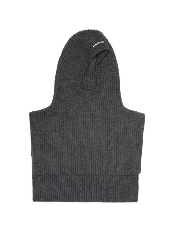 Carven Ribbed-knit Hood