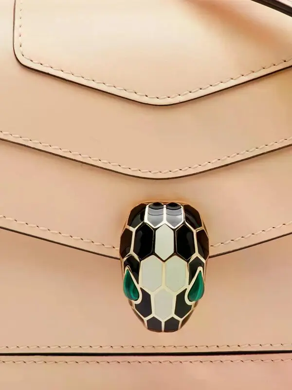BVLGARI Small Serpenti Forever Flap Shoulder Bag