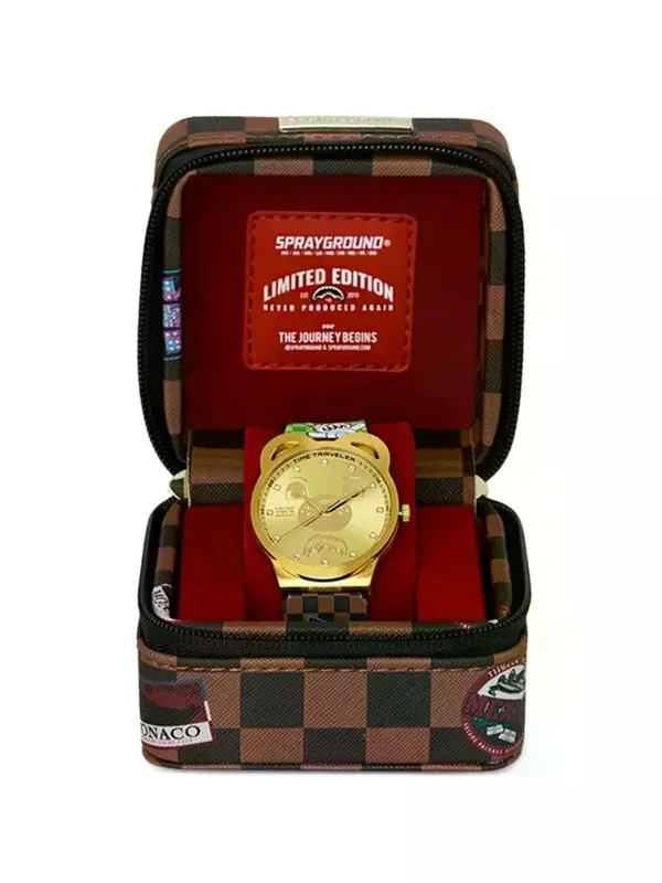 SPRAYGROUND Global Mogul Bear-shape Watch