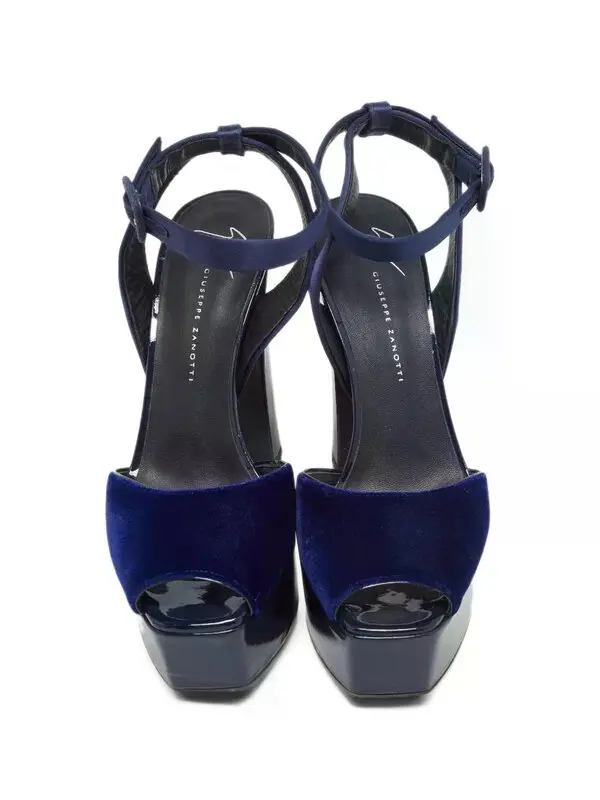 GIUSEPPE ZANOTTI Platform Ankle Strap Sandals