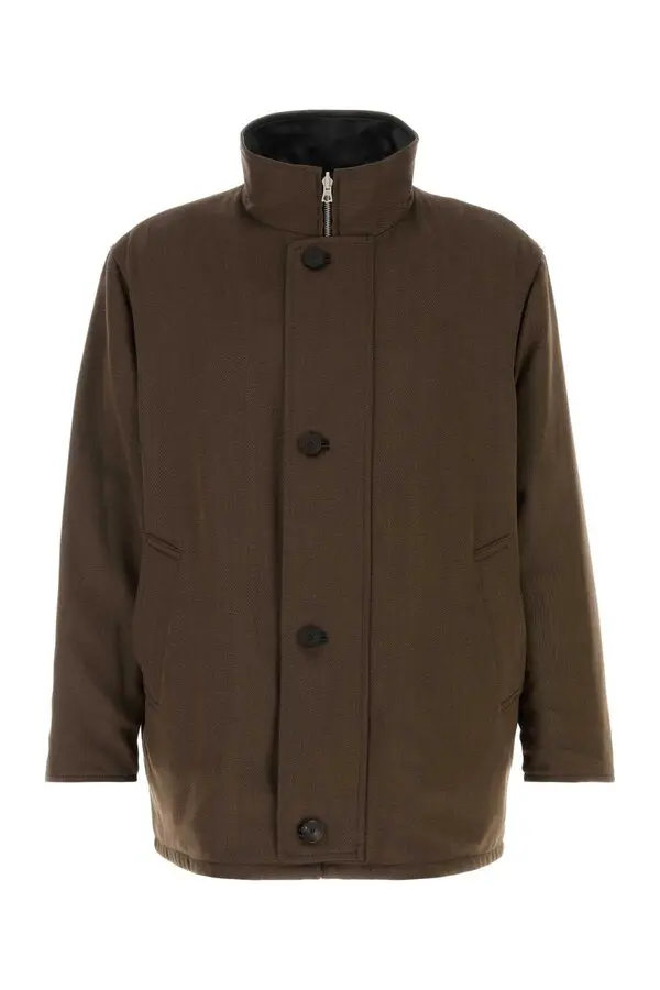 Auralee Twill Reversible Jacket