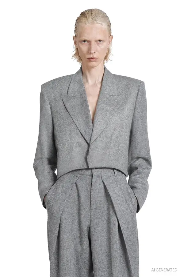 SEBBIE Isabel Cropped Blazer