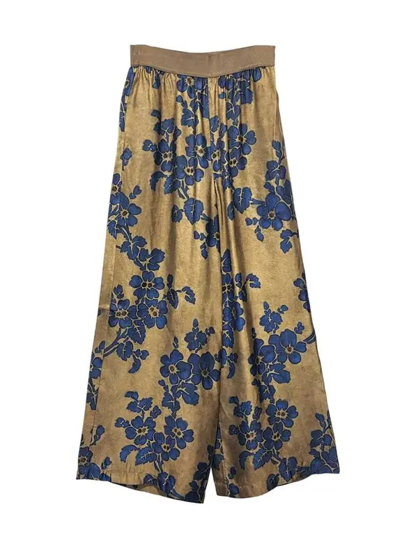 UMA WANG Pansy Trousers - Brown