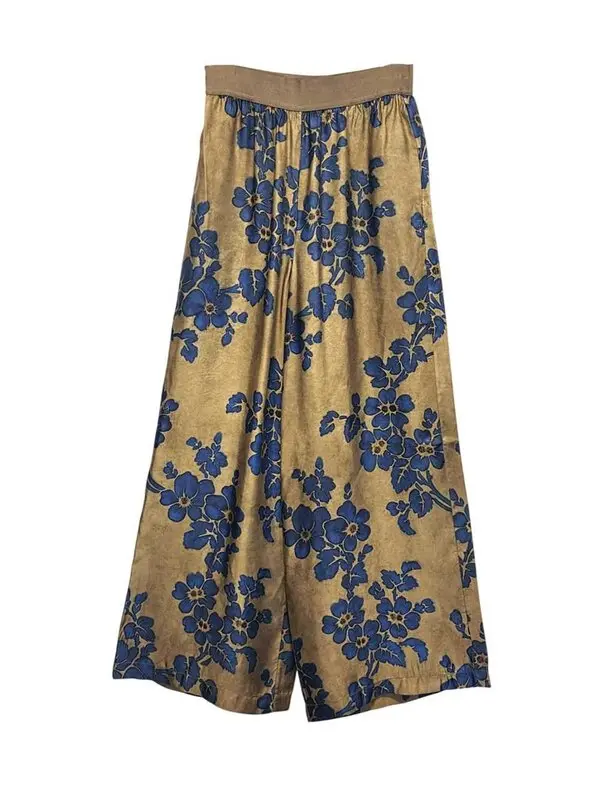 UMA WANG Pansy Trousers - Brown