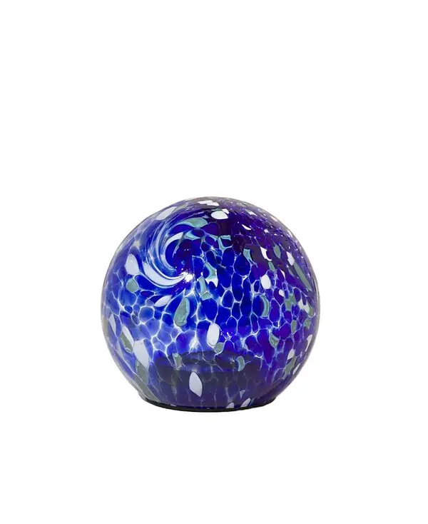 UNCOMMON GOODS Solar Garden Globe Lights - Blue