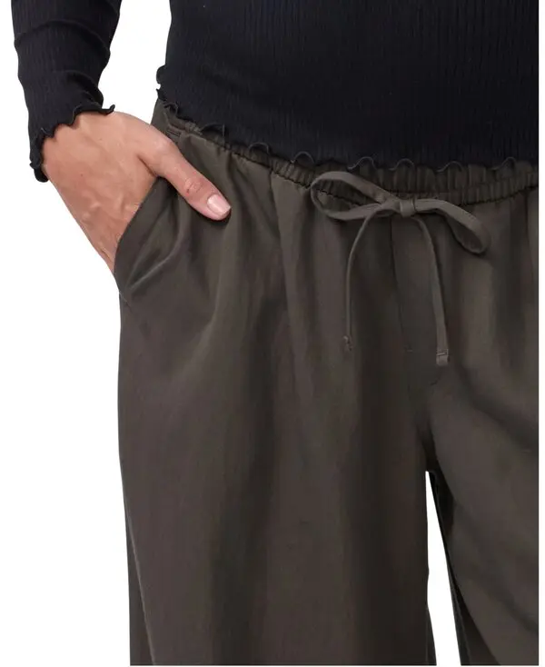 INGRID & ISABEL Over Belly Wide Leg Maternity Pant