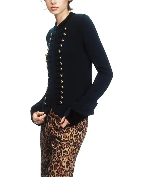 Anna Sui Military Cardigan Jacket