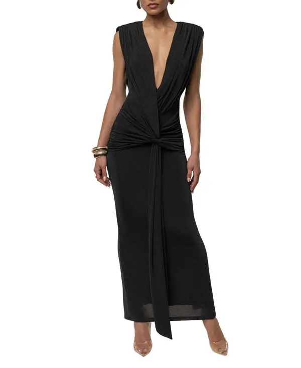 JLUXLABEL Palma Plunge Maxi Dress