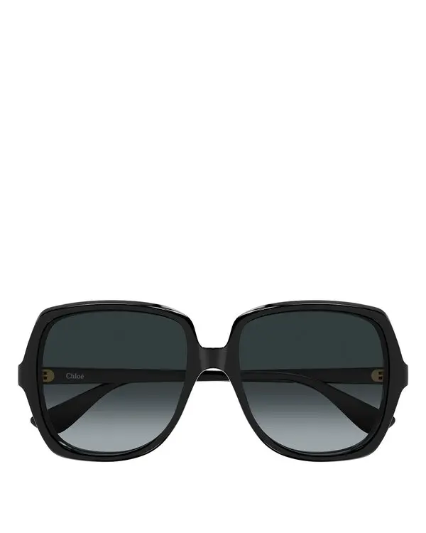 Chloé Square Sunglasses, 59mm