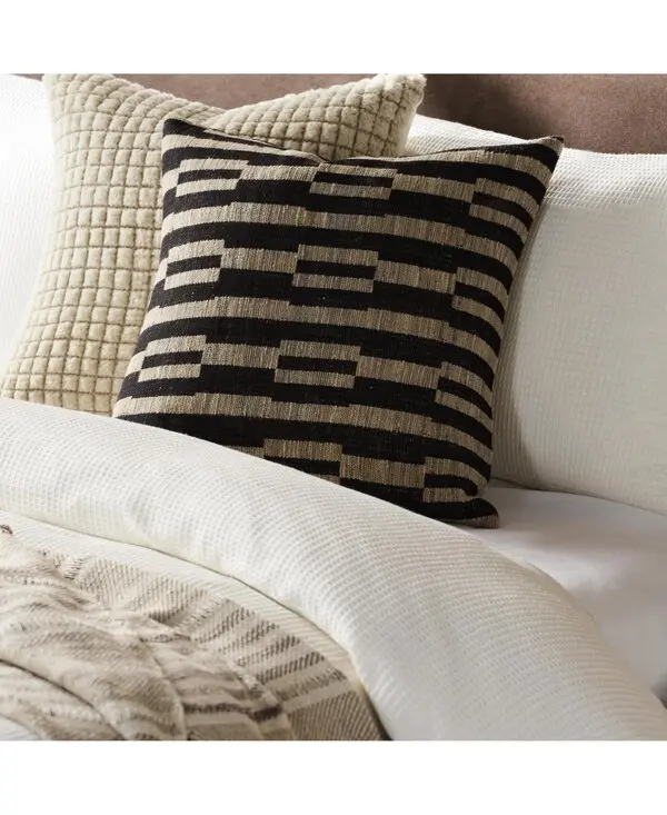 SURYA Marzano Decorative Pillow, 18l X 18w - Charcoal