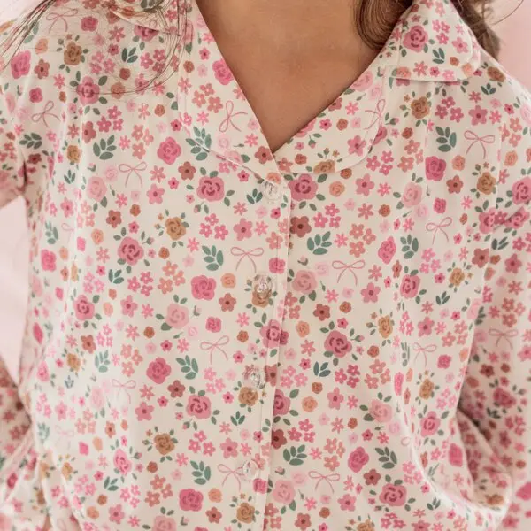 SWEET WINK Berry Floral Lounge Set