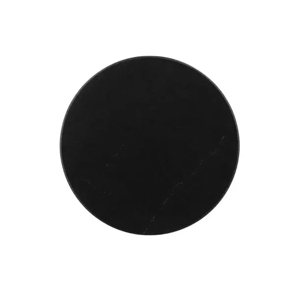 OSCARMORRIS Disque Iii Marble Coaster Christmas Collection - Black