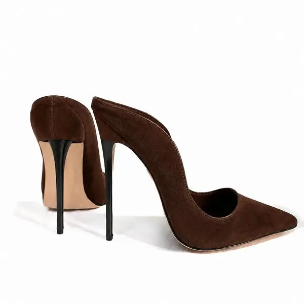 OSCARMORRIS Samantha Handcrafted Shoe Christmas Collection - Brown