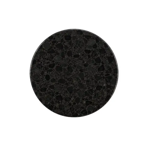 OSCARMORRIS Disque I Marble Coaster Christmas Collection - Black