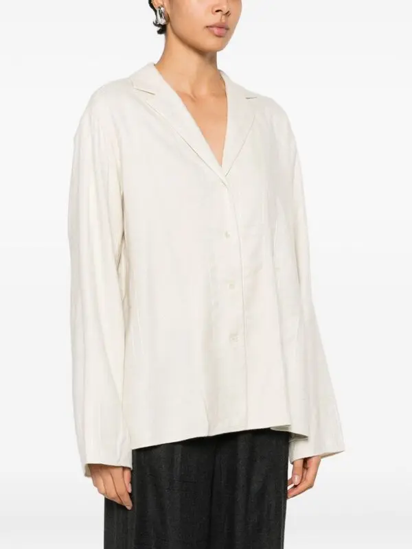 TOTEME Monogram Pajama Shirt
