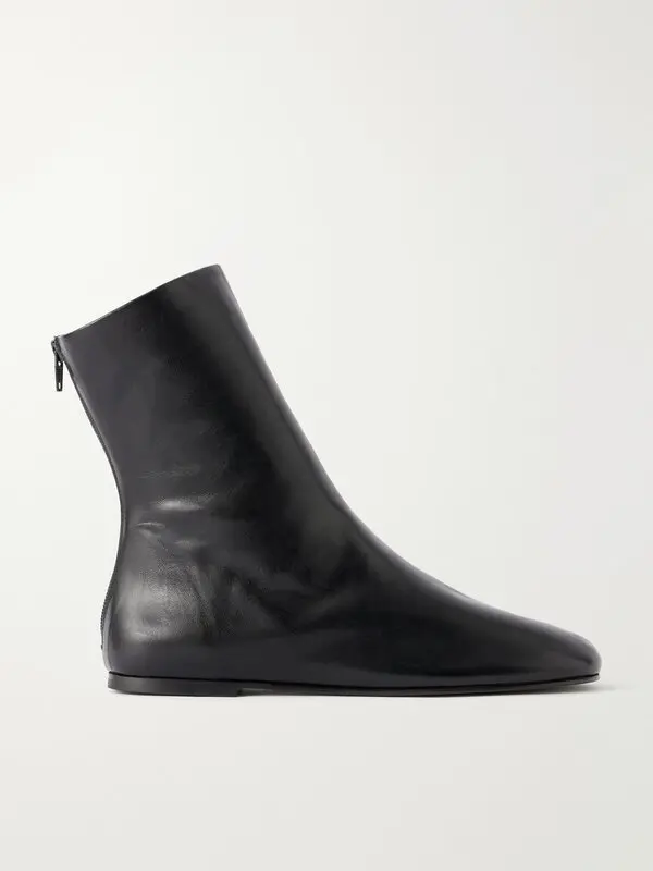 JUDE Leather Ankle Boots