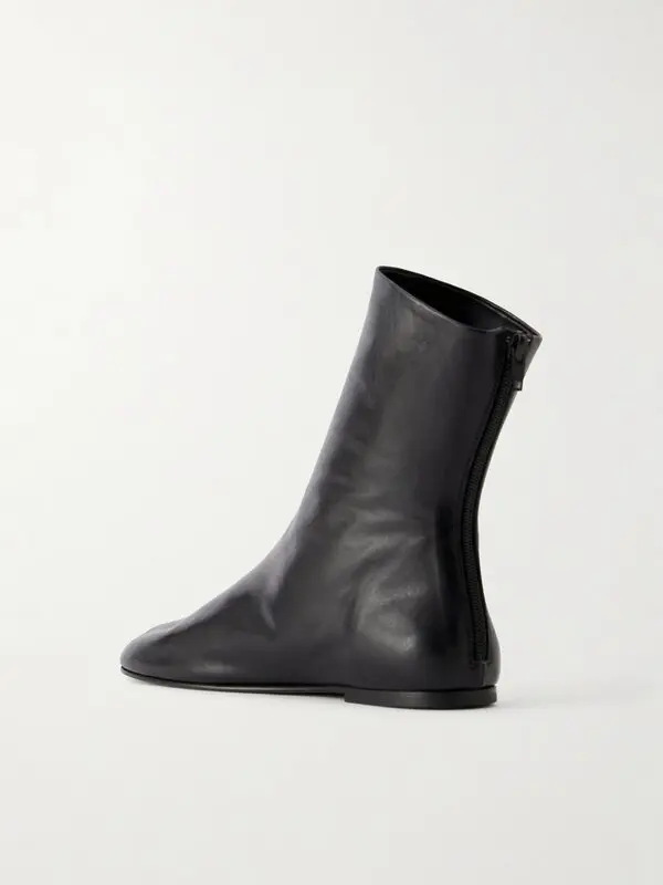 JUDE Leather Ankle Boots