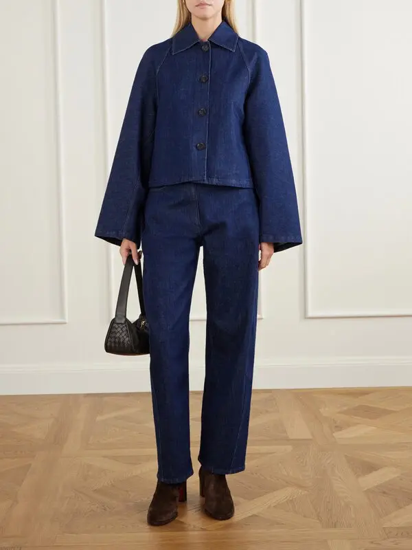 Another Tomorrow Organic Denim Blouson