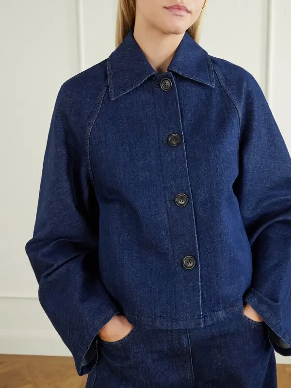 Another Tomorrow Organic Denim Blouson