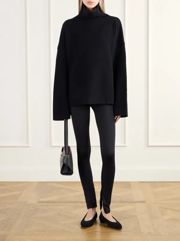 ALMADA Amie Merino Wool And Cashmere-blend Turtleneck Sweater