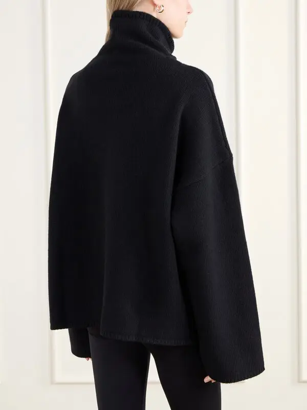 ALMADA Amie Merino Wool And Cashmere-blend Turtleneck Sweater