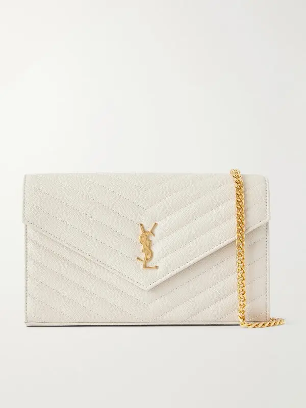 Saint Laurent Cassandre Matelassé Quilted Leather Shoulder Bag