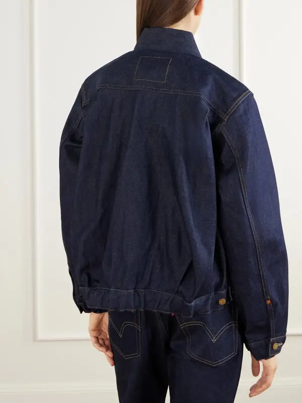 Sacai Levi's Washed Denim Bomber Jacket