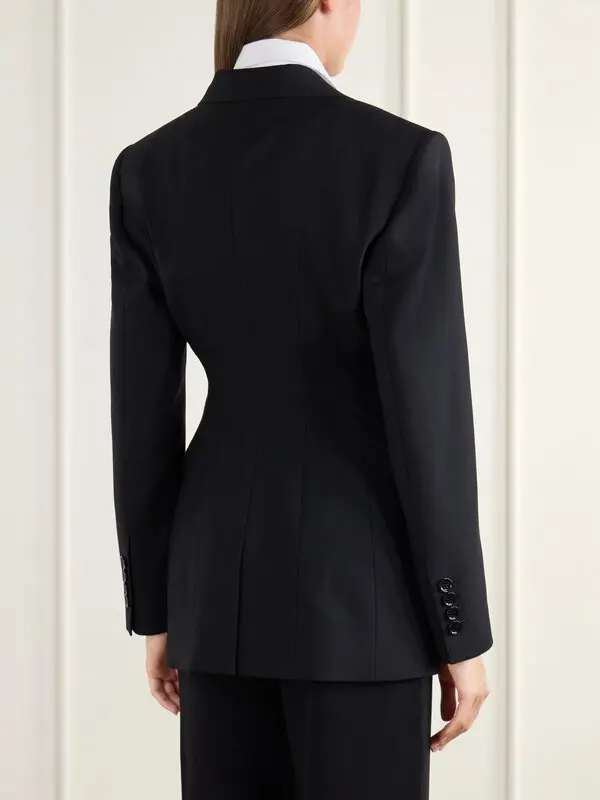 Dolce & Gabbana Darted Wool-blend Gabardine Blazer
