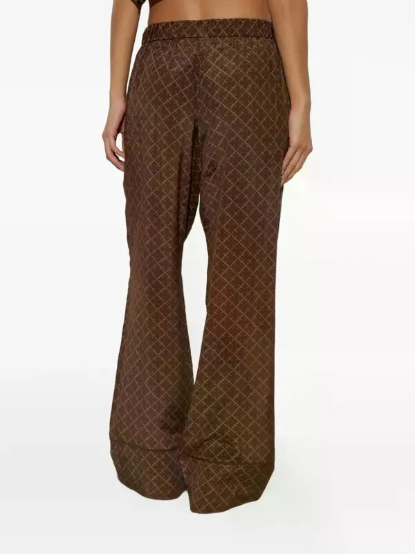 BY MALENE BIRGER Martha Monogram-print Trousers