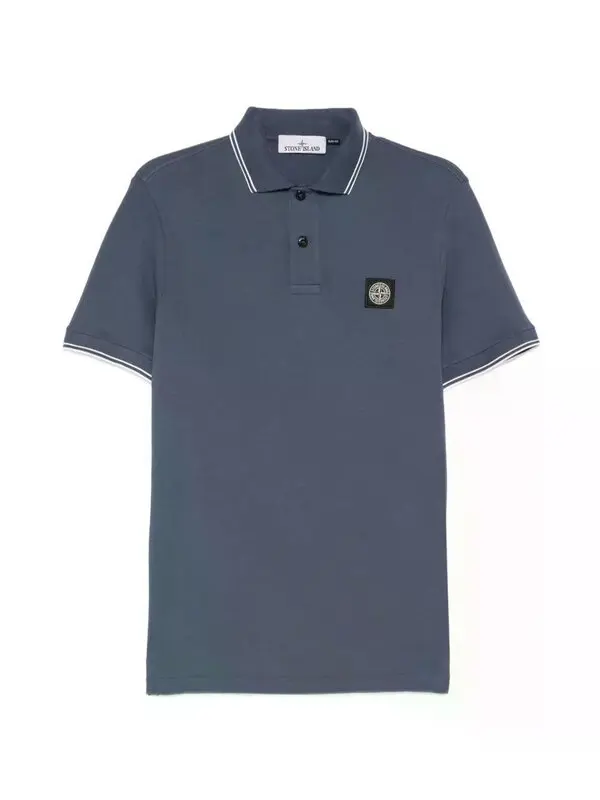 Stone Island Logo-patch Polo Shirt