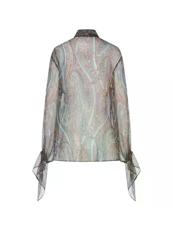 Etro Paisley-print Silk Shirt
