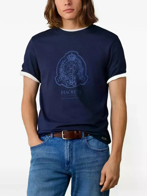 HACKETT  Shield Logo-print T-shirt