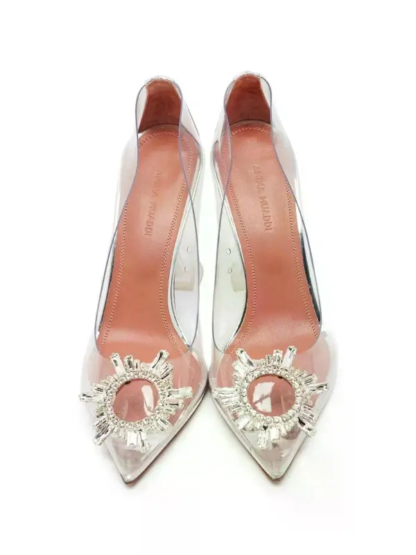 Amina Muaddi Begum Crystal-embellished Pumps