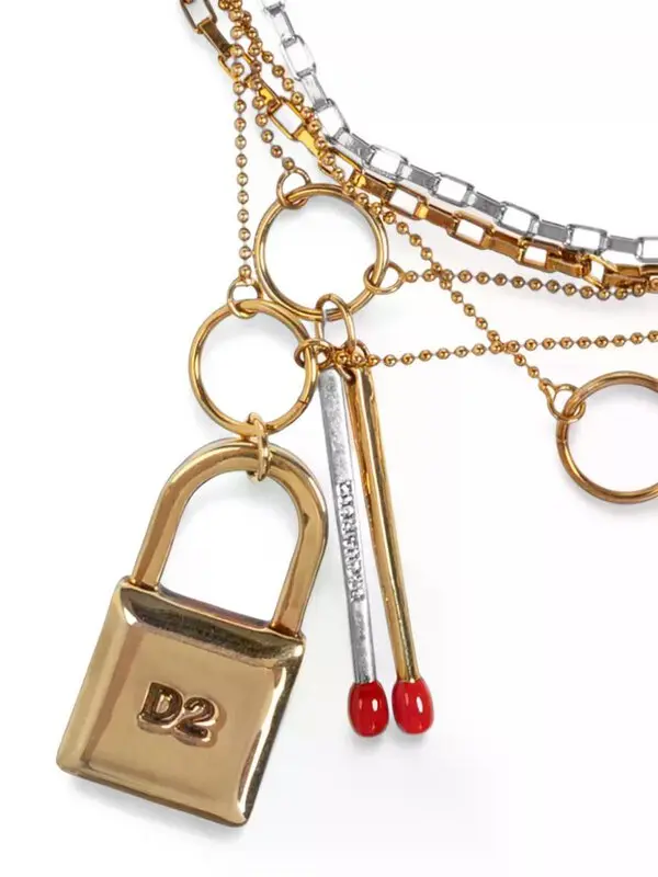 Dsquared2 Charm-detail Multi-chain Bracelets