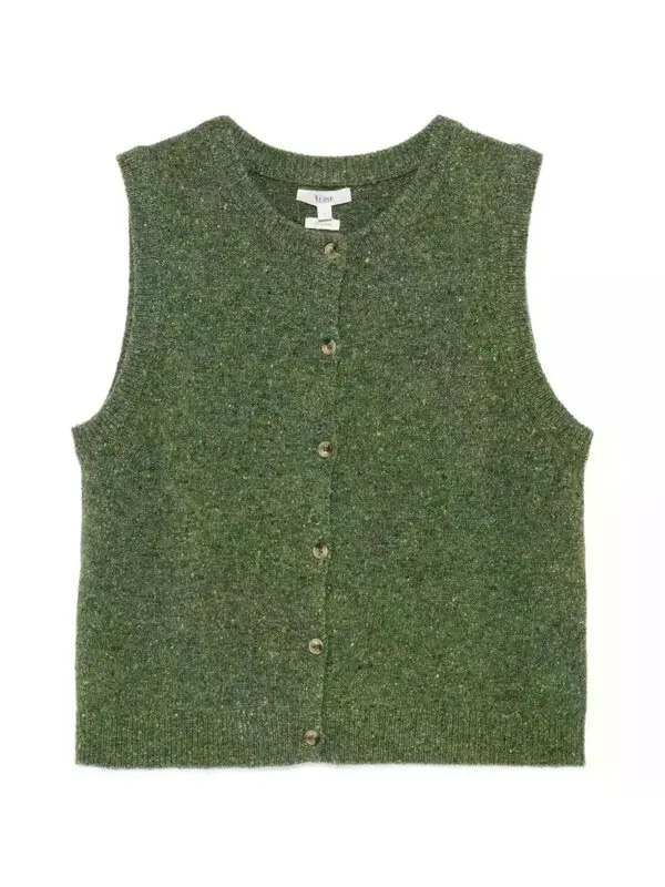 YERSE Button-up Flecked Cardigan
