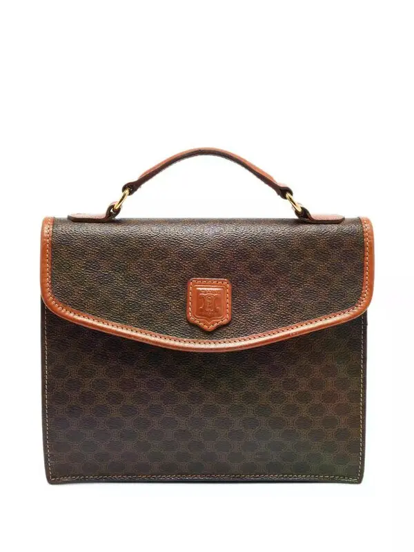 Celine Macadam Top-handle Tote Bag