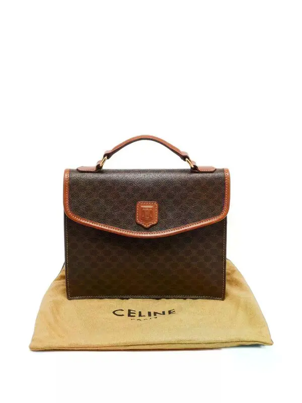 Celine Macadam Top-handle Tote Bag