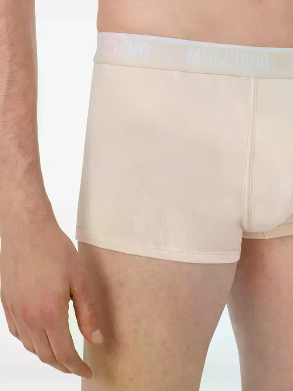 Moschino Logo-waistband Boxers