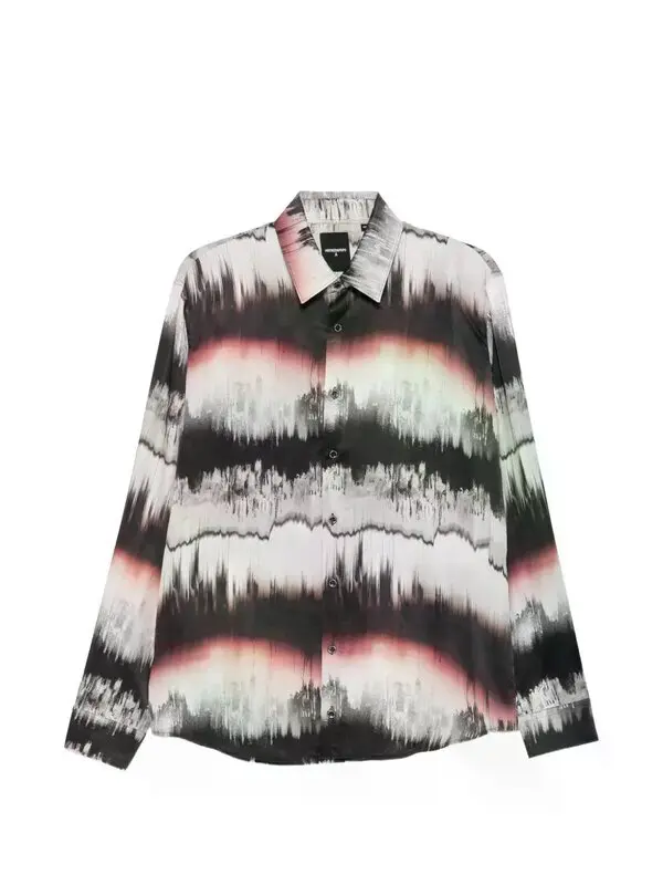 Patrizia Pepe Abstract-print Long-sleeve Shirt