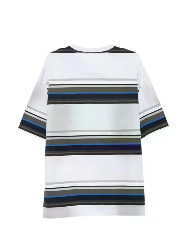 JUUN.J Striped Cotton T-shirt