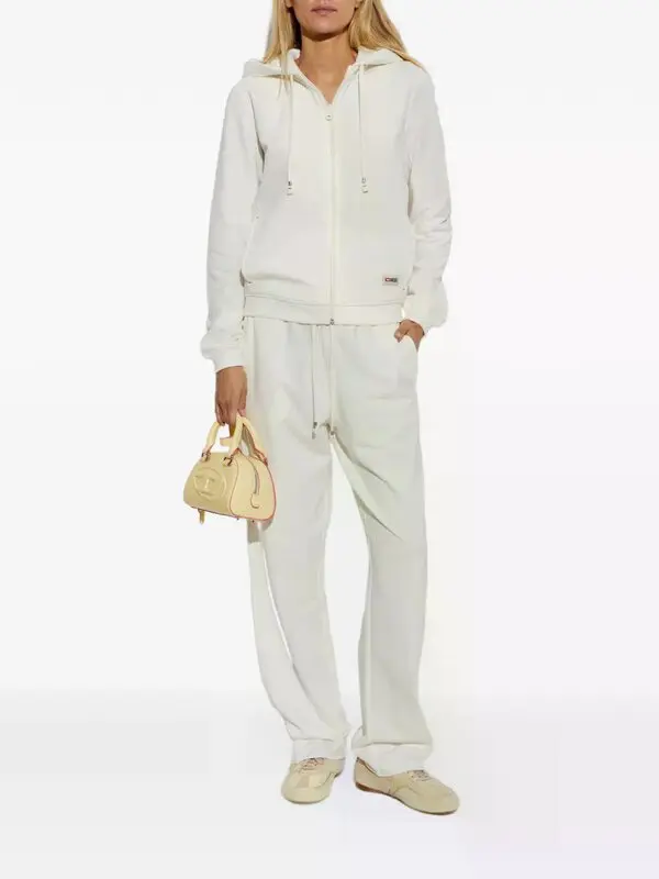 DIESEL® Hoodie In Peached Cotton Blend