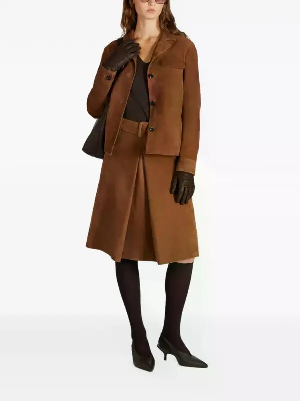 SLOWEAR Montedoro Suede Overshirt