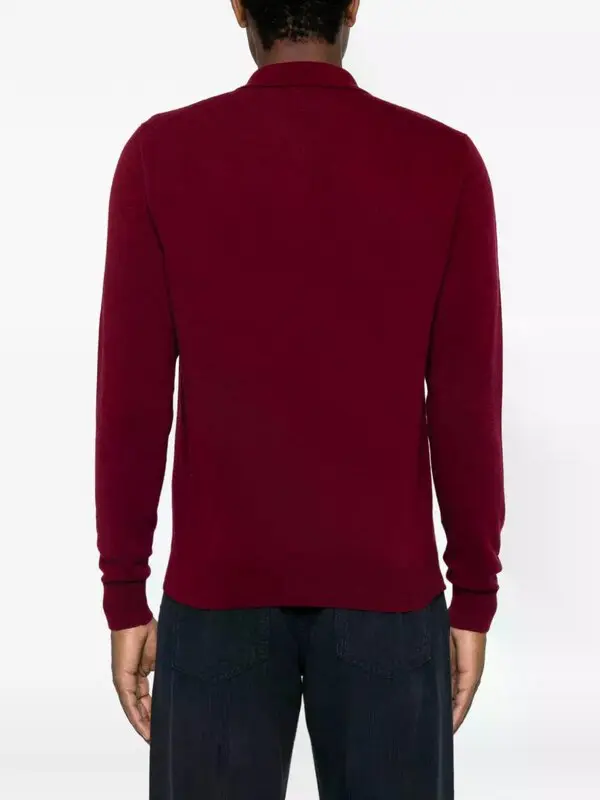 DRUMOHR Long-sleeve Polo-collar Sweater