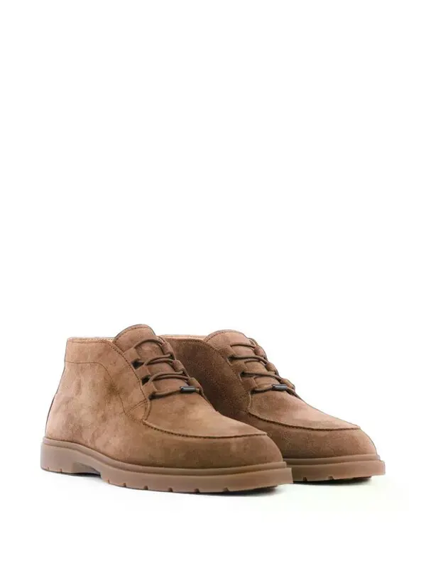 TOD'S Desert Boots Cognac Suede - Brown